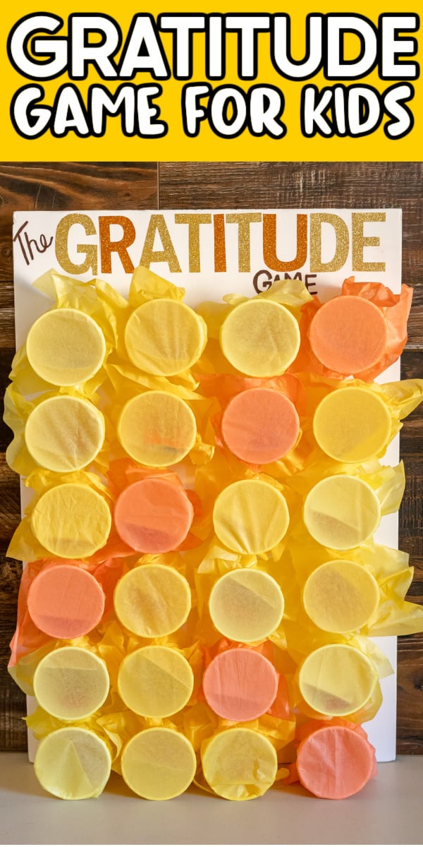 DIY Gratitude Game to Encourage Gratitude