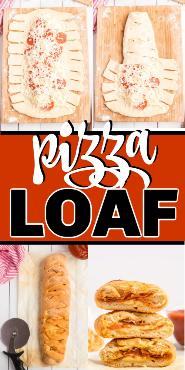 The Best Pepperoni Pizza Loaf Recipe - Play Party Plan