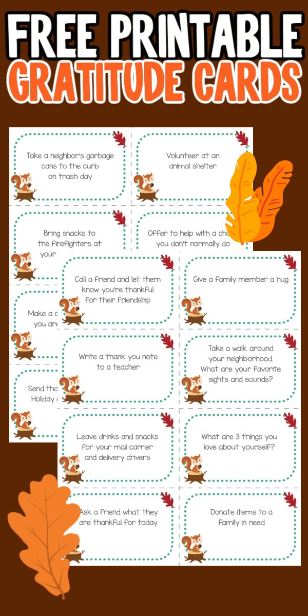 64 Fun Gratitude Activities for Kids {Free Printable} - Play Party Plan