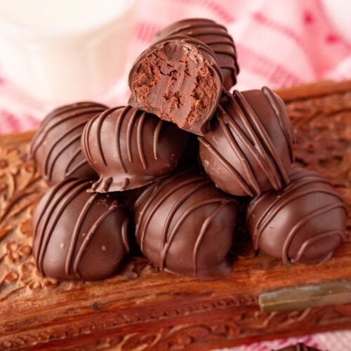 Easy Homemade Chocolate Truffle Recipe - Play Party Plan