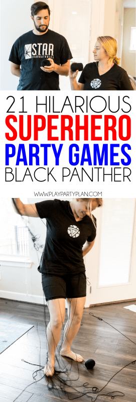 21 Hilarious Superhero Party Games Kids & Adults Will Both Love