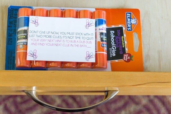 Free Printable Back to School Scavenger Hunt for Kids