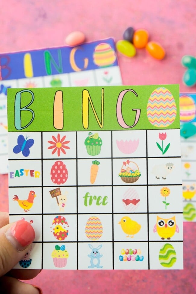 Free Printable Easter Bingo Cards - Play Party Plan