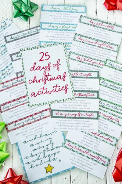 100 Fun Christmas Activities for All Ages {Free Printable!} - Play ...