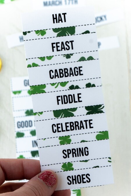 Free Printable St. Patrick's Day Charades Cards - Play Party Plan
