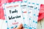 Free Printable Family Interview Questions - Play Party Plan
