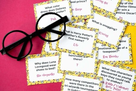 51 Harry Potter Trivia Questions (Free Printable Quiz) - Play Party Plan