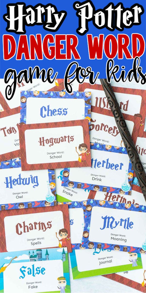 Harry Potter Danger Word Game {Free Printable!} - Play Party Plan
