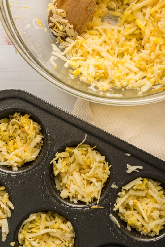 Easy Hash Brown Cups - Play Party Plan