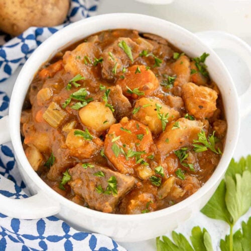 Easy Beef Stew with Potatoes - Play Party Plan