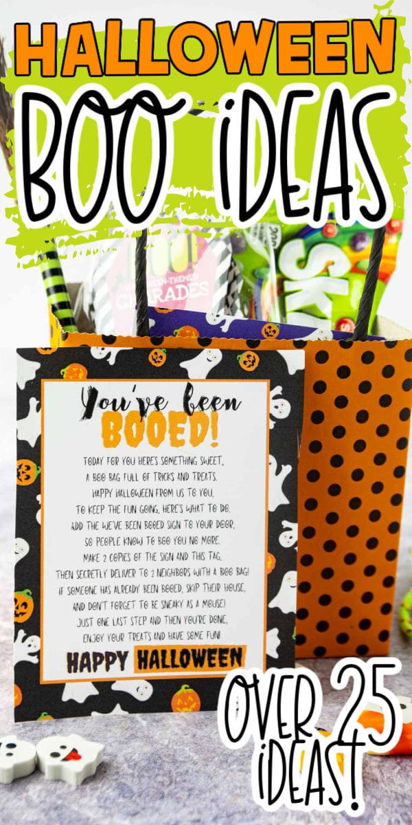 Free You've Been Booed Signs & Halloween Boo Ideas - Play Party Plan