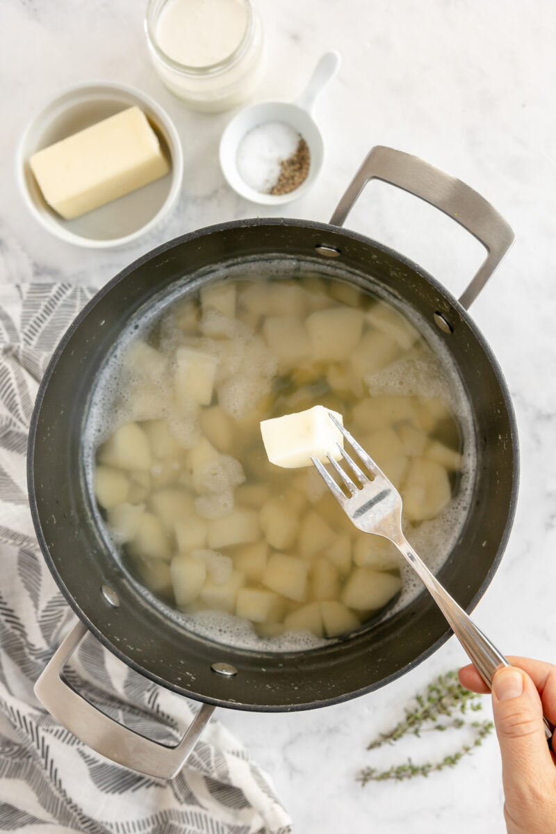 The Creamiest Mashed Potatoes (Without Milk) - Play Party Plan