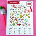 Free Printable Christmas i-Spy Game for Kids - Play Party Plan