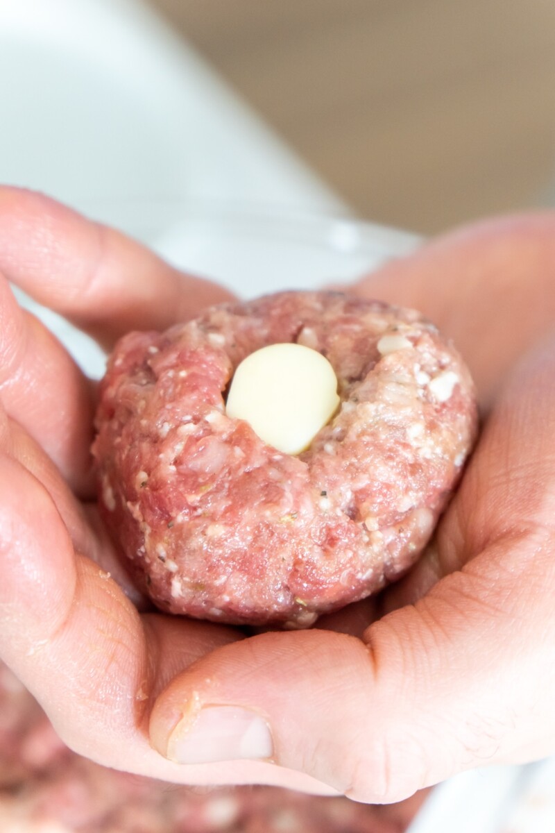 Easy Cheese Stuffed Meatballs - Play Party Plan