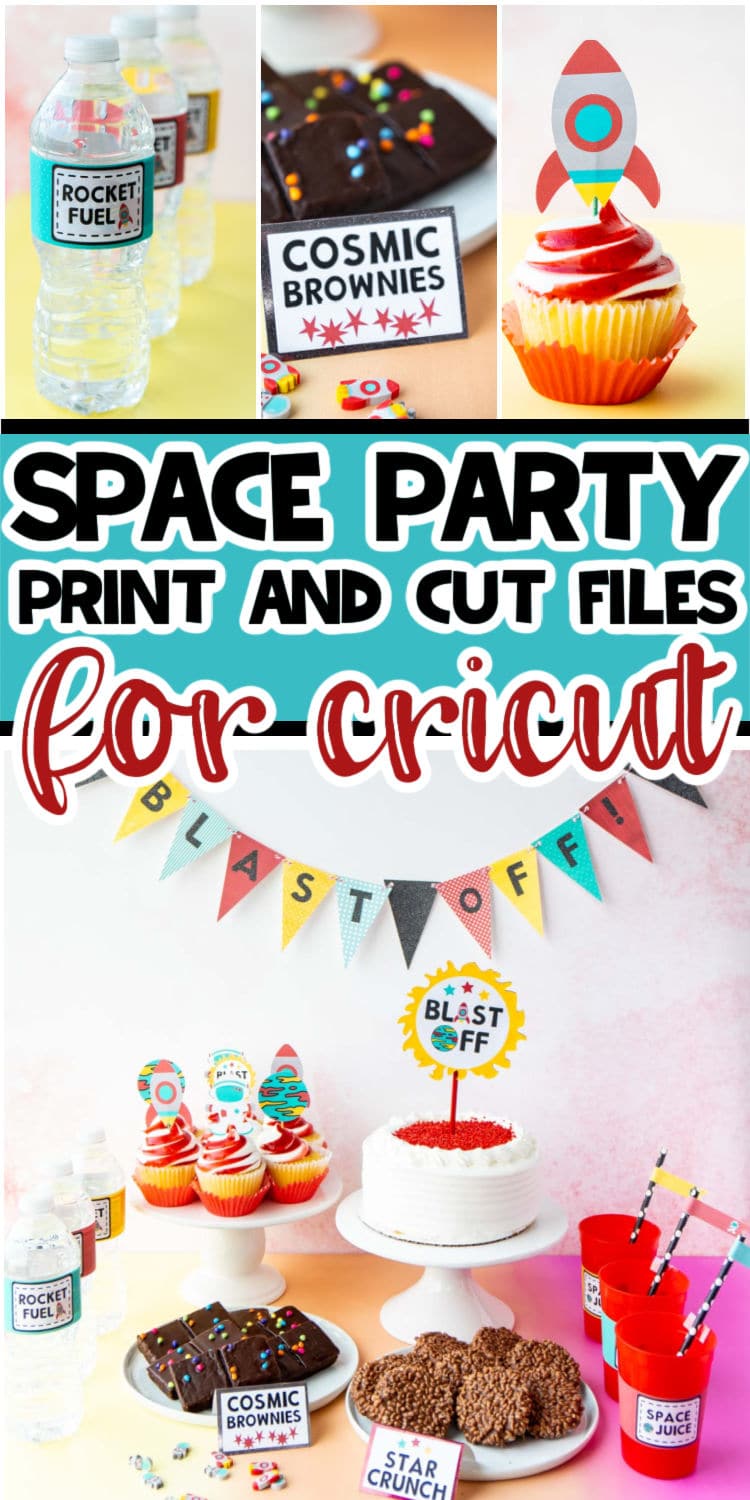 FREE Printable Outer Space Party Decorations - Play Party Plan