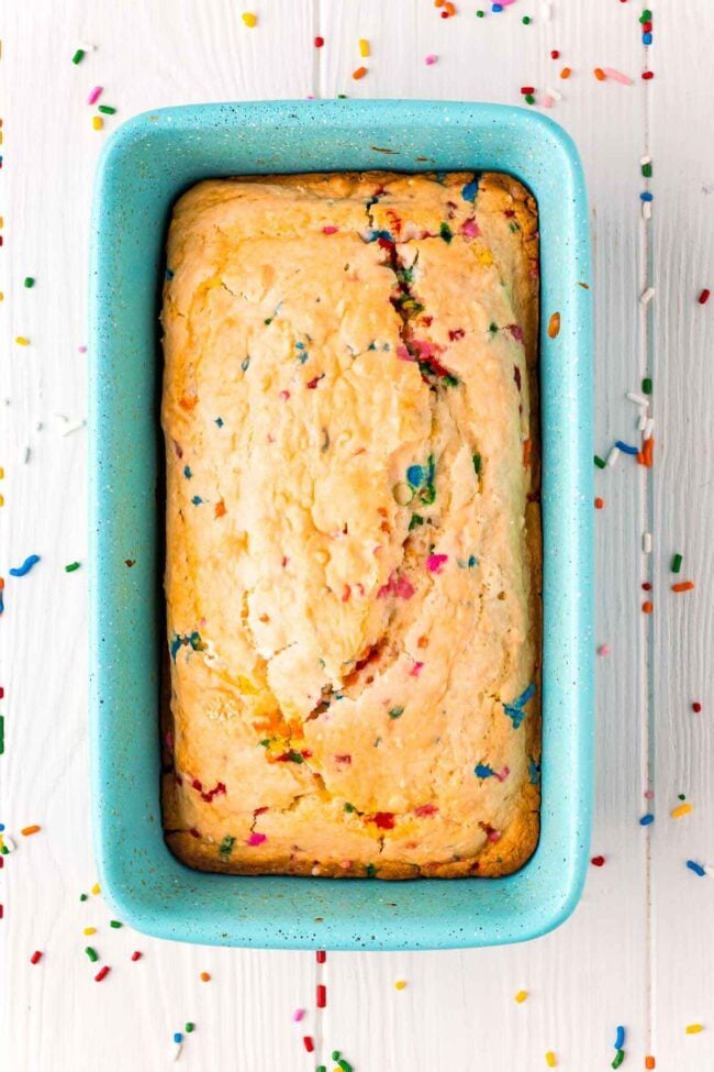 Easy Ice Cream Bread Recipe with Sprinkles - Play Party Plan