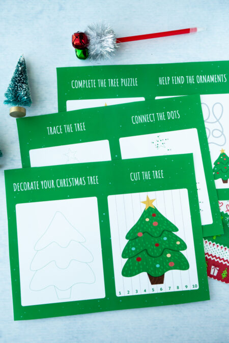 Free Printable Christmas Activity Sheets for Kids - Play Party Plan