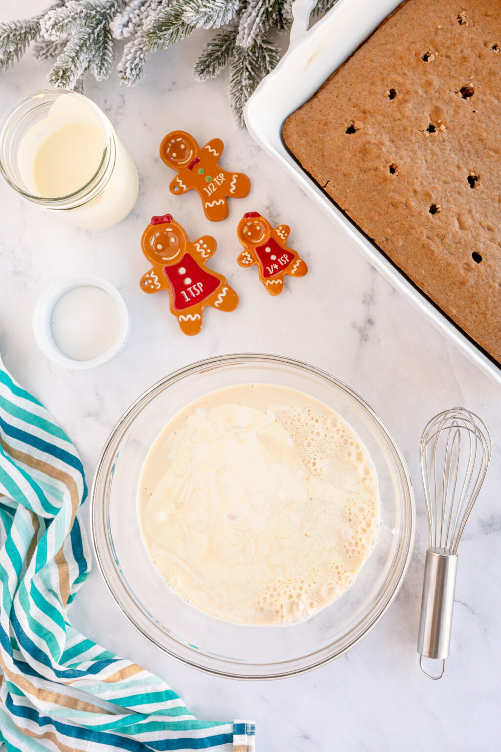 Gingerbread Tres Leches Cake - Play Party Plan