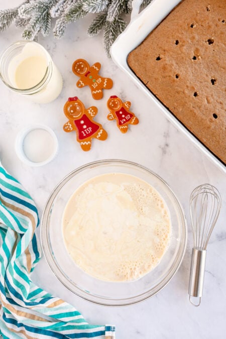 Gingerbread Tres Leches Cake - Play Party Plan