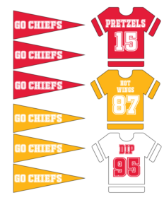 Free Super Bowl Printables (Updated for 2025!) - Play Party Plan
