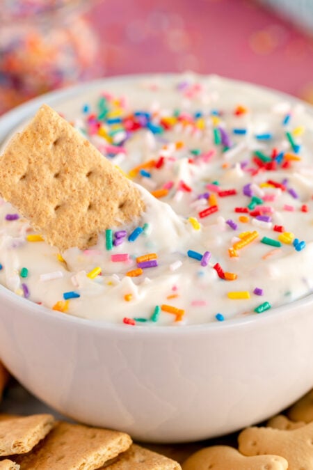Easy Funfetti Dip {No-Bake} - Play Party Plan