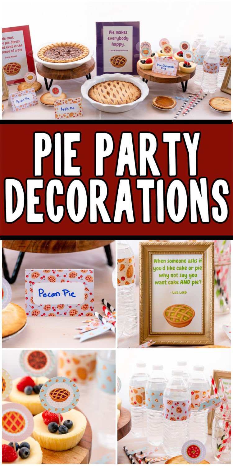 Pie Day Party Ideas {Free Printables} - Play Party Plan