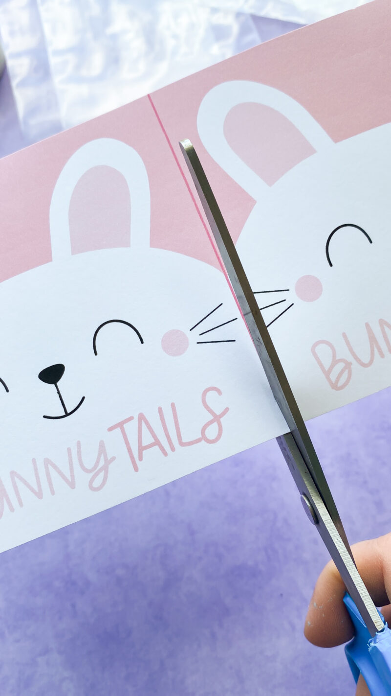 FREE Printable Bunny Tail Gift Tags - Play Party Plan