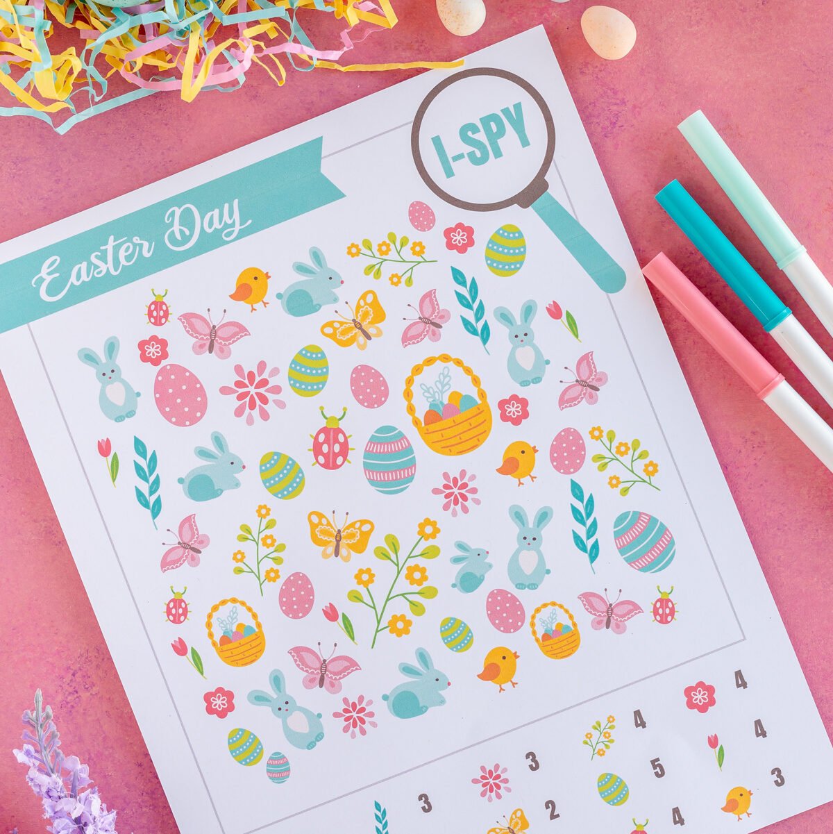 FREE Printable Easter i-Spy - Play Party Plan