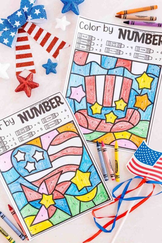 Free Printable Memorial Day Coloring Pages for Kids - Play Party Plan
