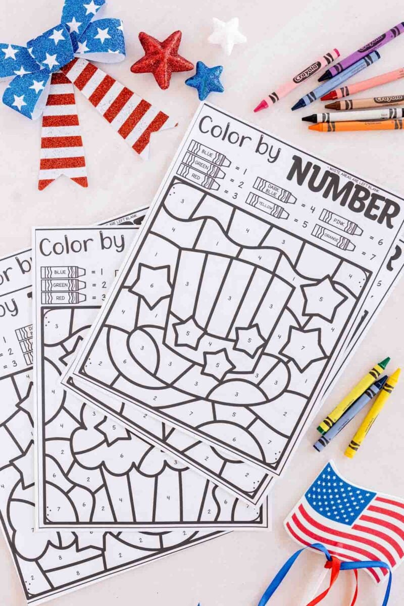 Free Printable Memorial Day Coloring Pages for Kids - Play Party Plan
