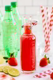 The Best Citrus Strawberry Mocktail Recipe - Play Party Plan
