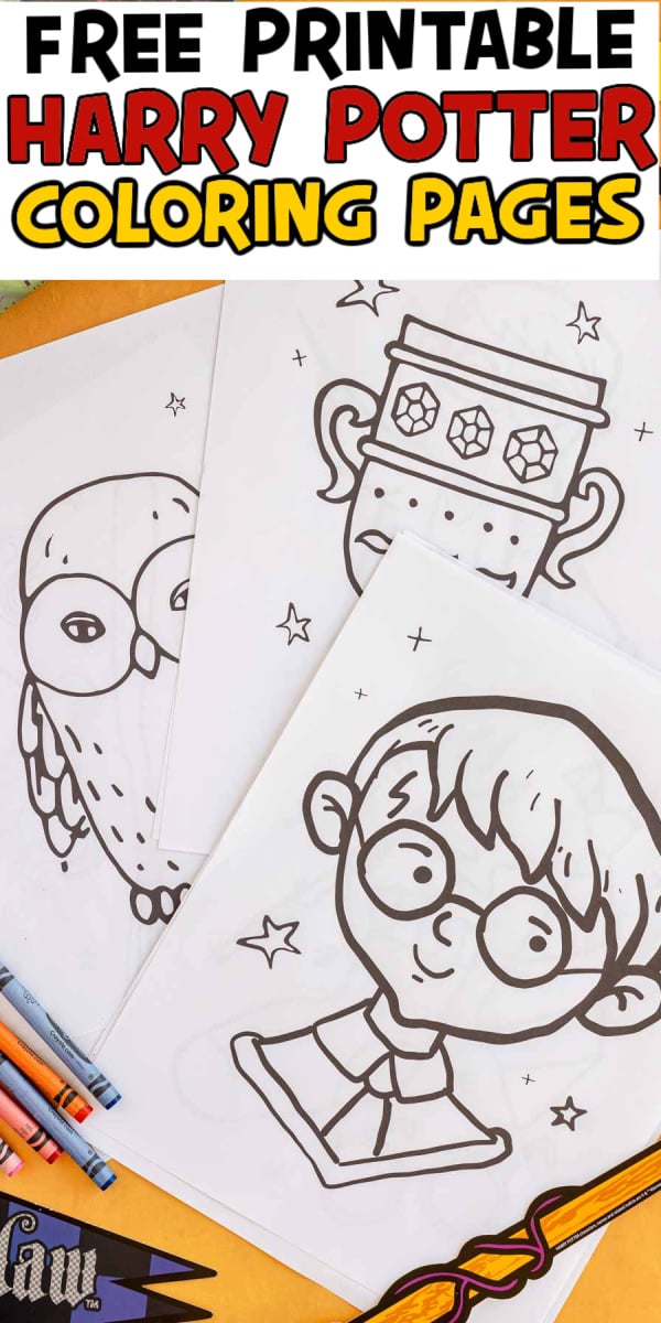 Free Printable Harry Potter Coloring Pages for Kids - Play Party Plan