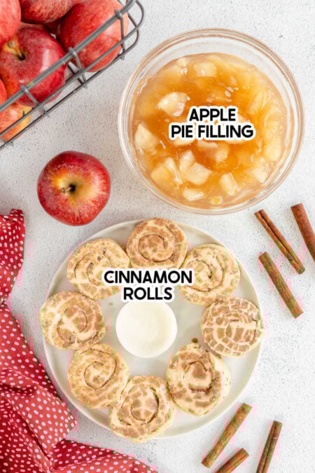 Easy 2-Ingredient Apple Pie Cups - Play Party Plan