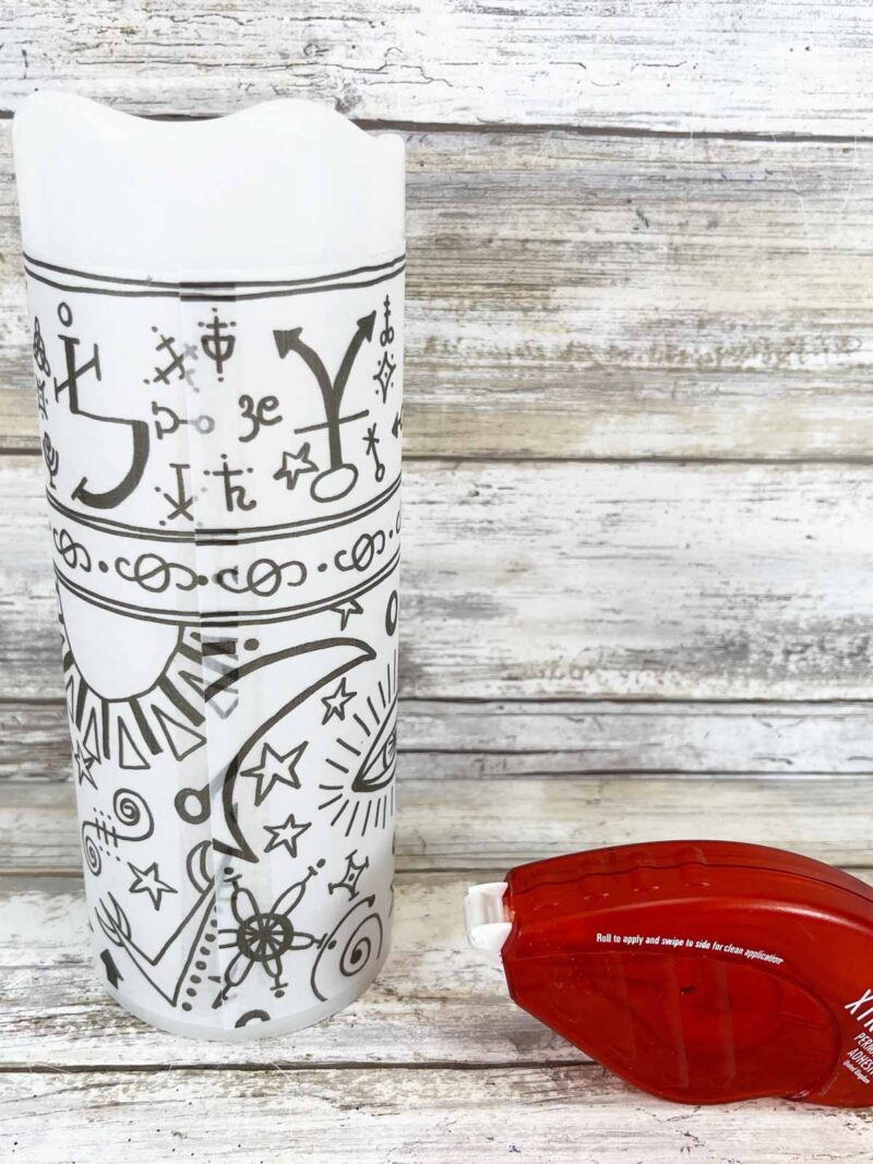 DIY Hocus Pocus Black Flame Candle - Play Party Plan