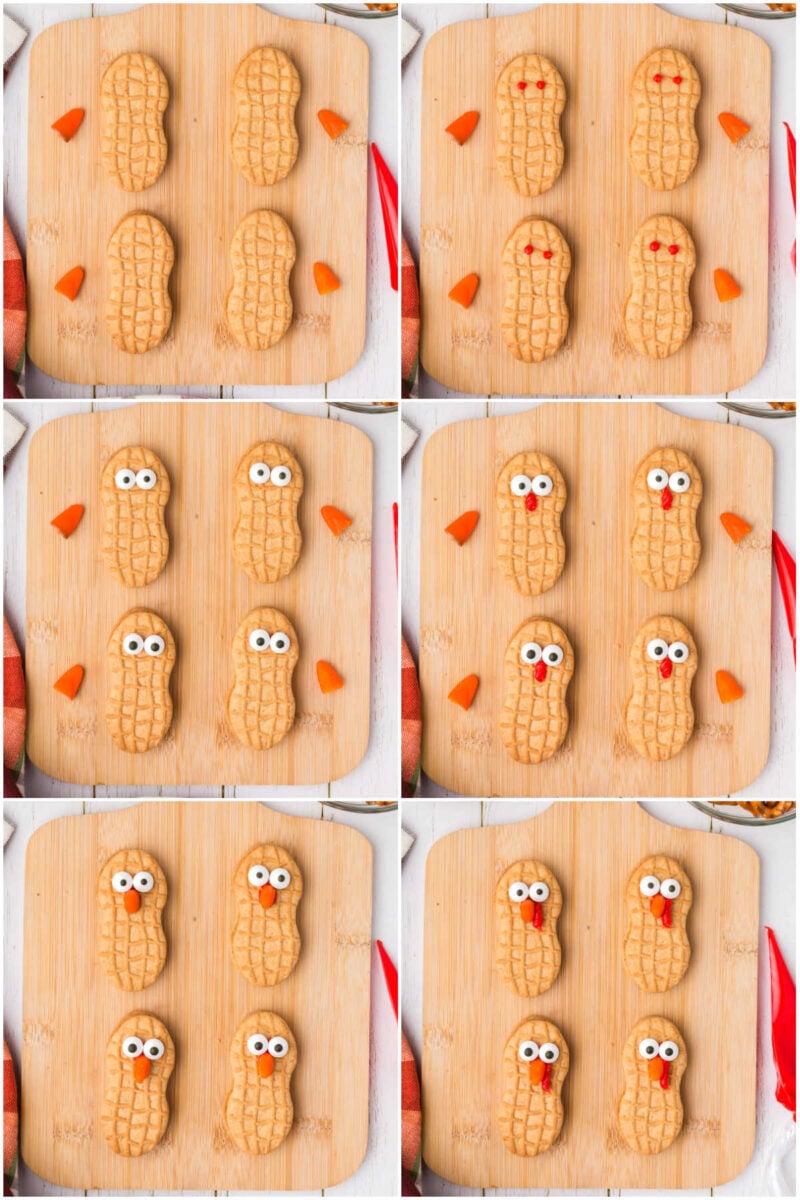 Easy No Bake Turkey Cookies for Thanksgiving - Play Party Plan