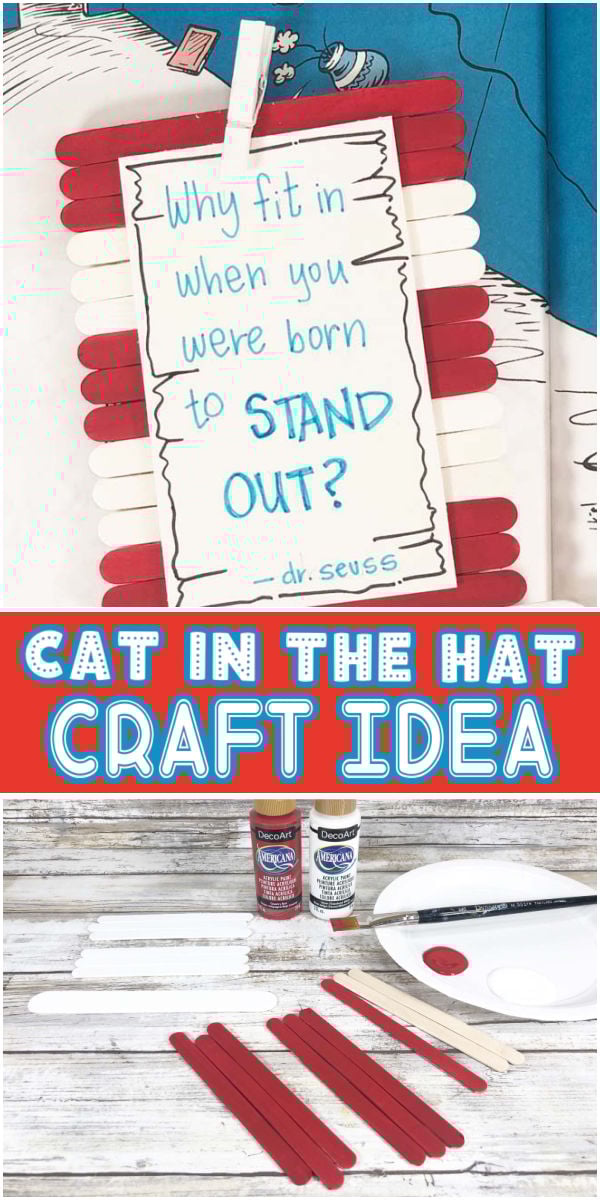 Easy Cat in the Hat Craft for Kids (Free Template) - Play Party Plan