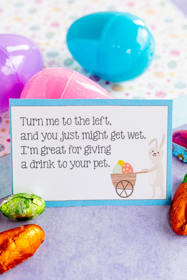 48 Free Printable Easter Egg Hunt Riddles - Play Party Plan
