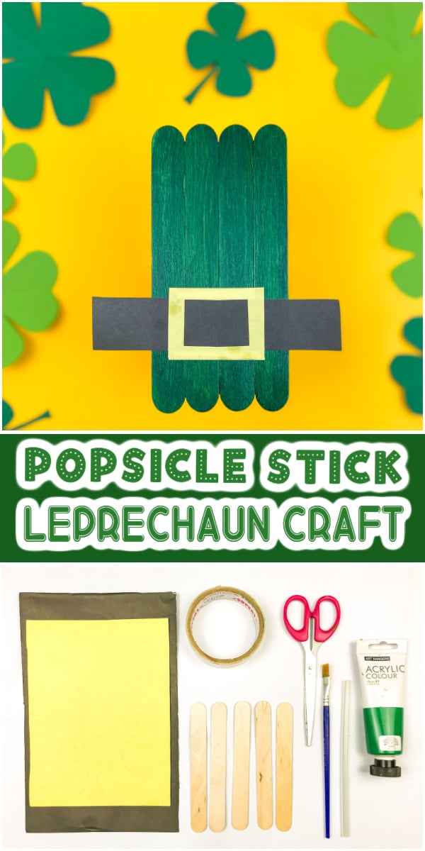Leprechaun Craft for Kids for St. Patrick's Day - Play Party Plan