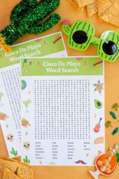 Free Printable Cinco De Mayo Word Search Puzzle - Play Party Plan
