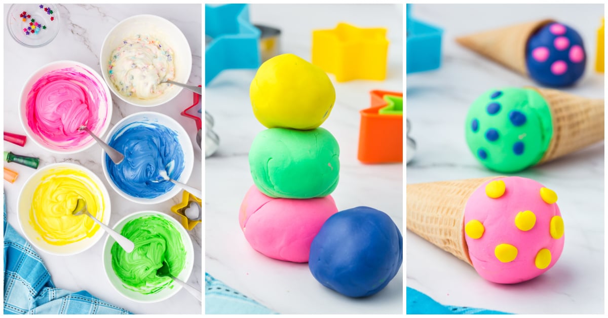 Easy Homemade Edible Playdough Recipe - Play Party Plan