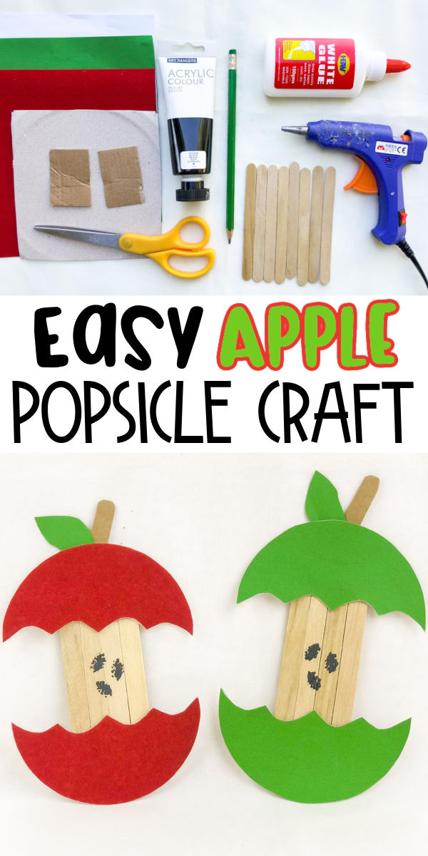 Easy Apple Craft for Preschoolers - Play Party Plan