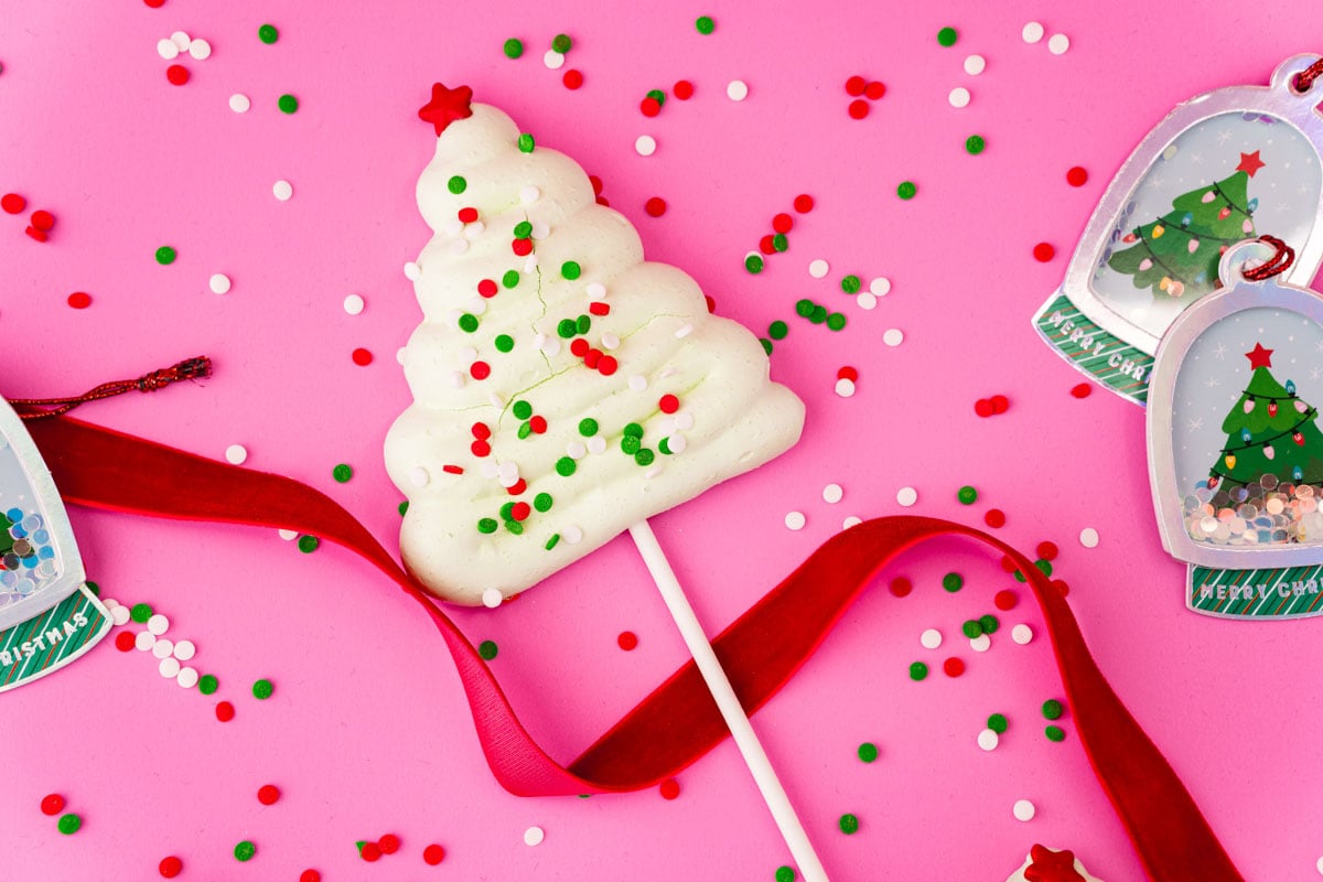 Easy Meringue Trees for Christmas - Play Party Plan