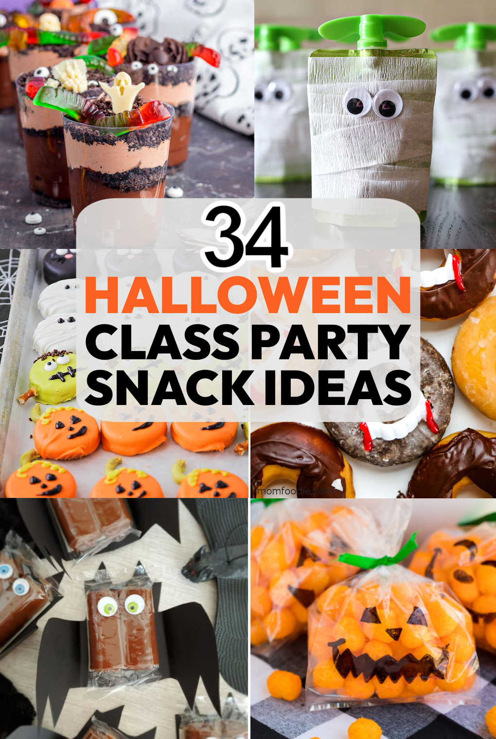 48 Easy Halloween Party Snacks for School - Play Party Plan