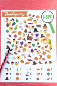Free Thanksgiving Printables and Kids Activities - Play Party Plan