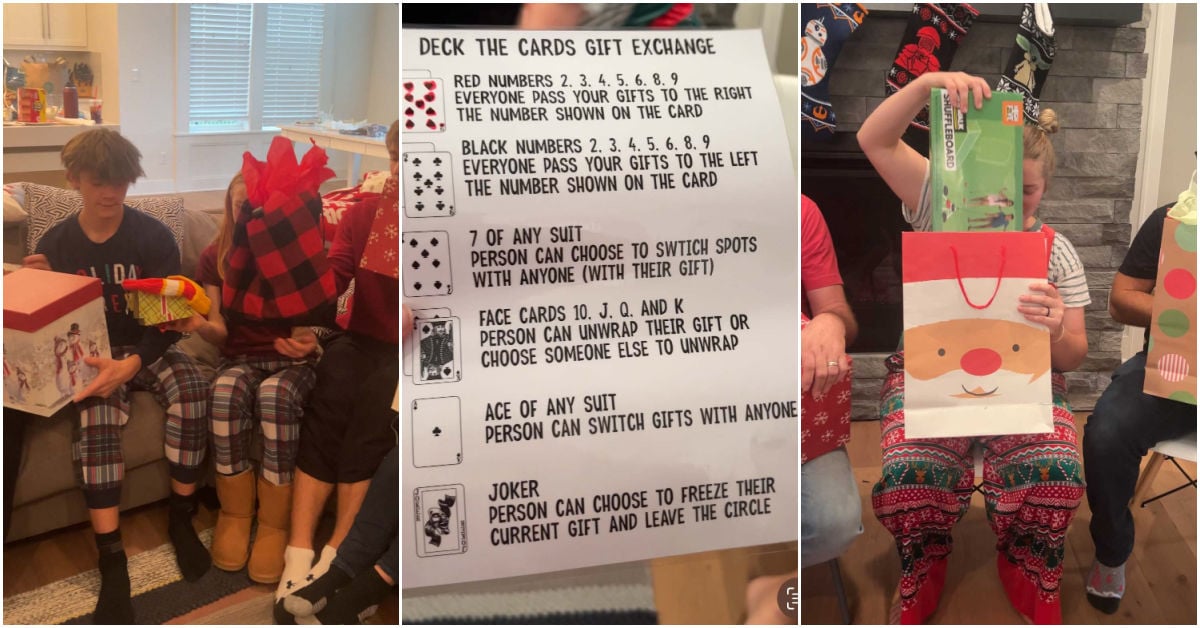 Deck of Cards Gift Exchange Game - Play Party Plan