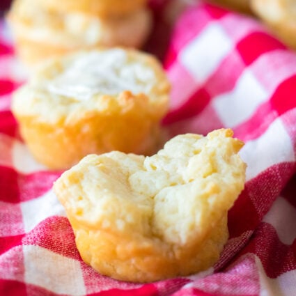 Easy Sour Cream Biscuits (Only 3 Ingredients!) - Play Party Plan