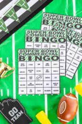 Free Printable 2025 Super Bowl Commercial Bingo - Play Party Plan