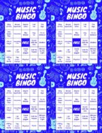 Music Bingo Game (Free Bingo Cards) - Play Party Plan