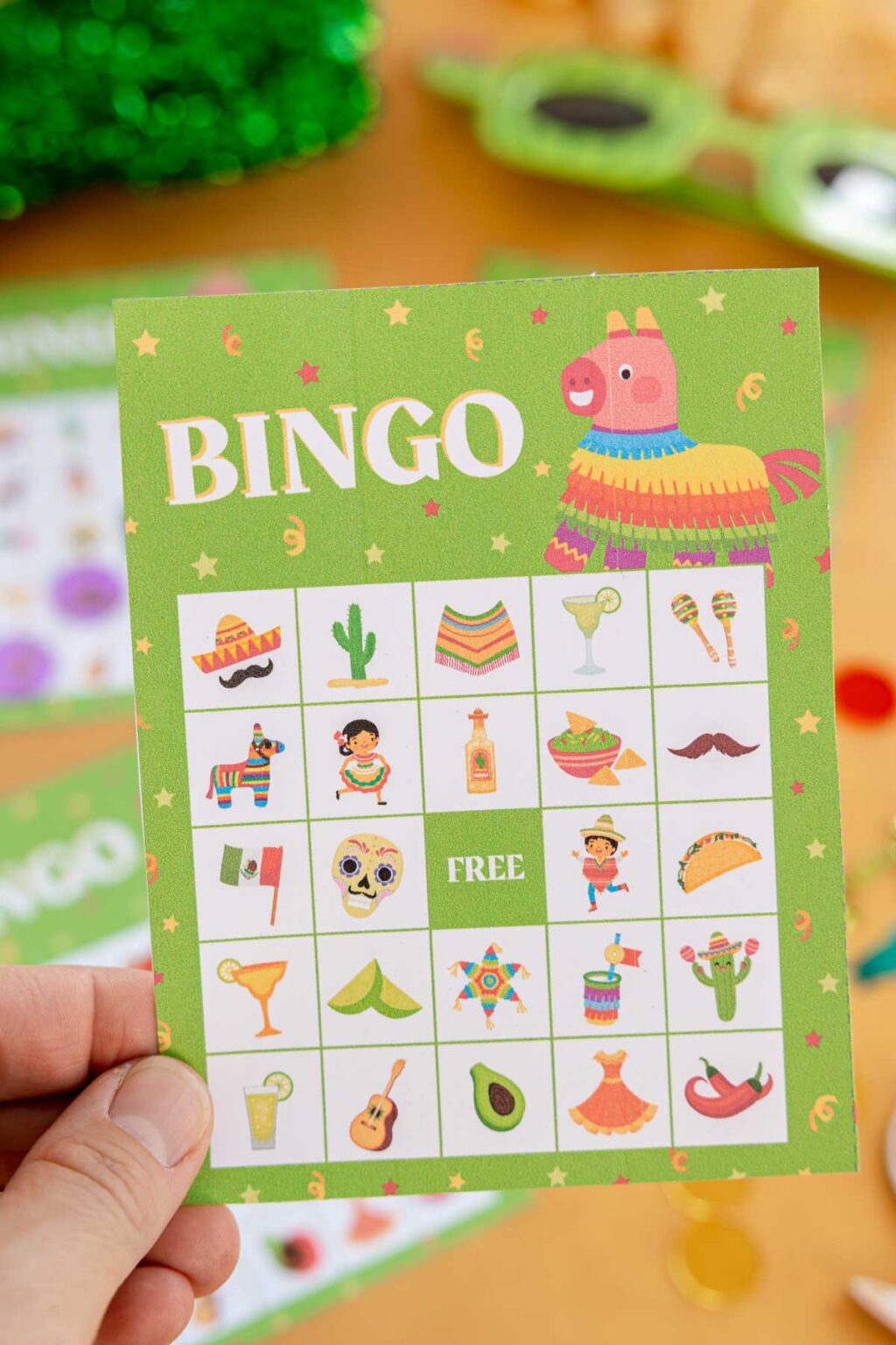 Free Printable Cinco De Mayo Bingo Cards - Play Party Plan