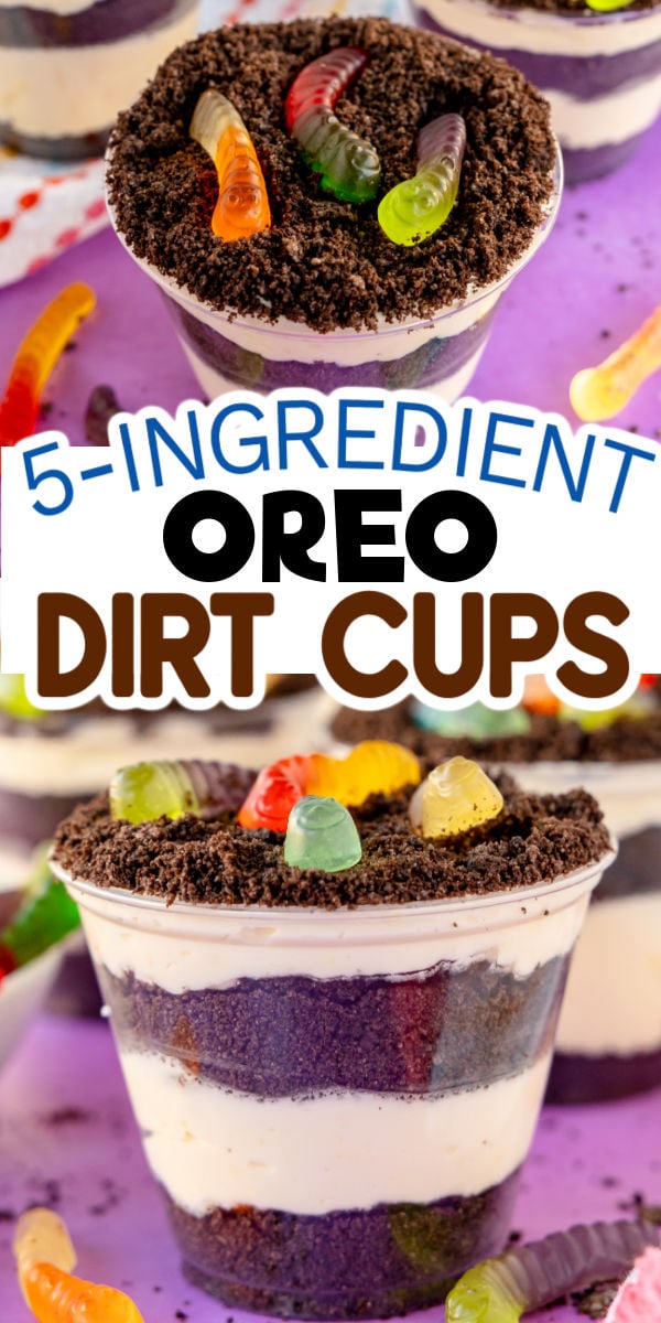 Easy Oreo Dirt Cups - Play Party Plan